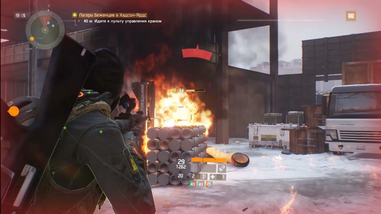 Tom Clancy's The Division "Лагерь беженцев Хадсон Ярдс"