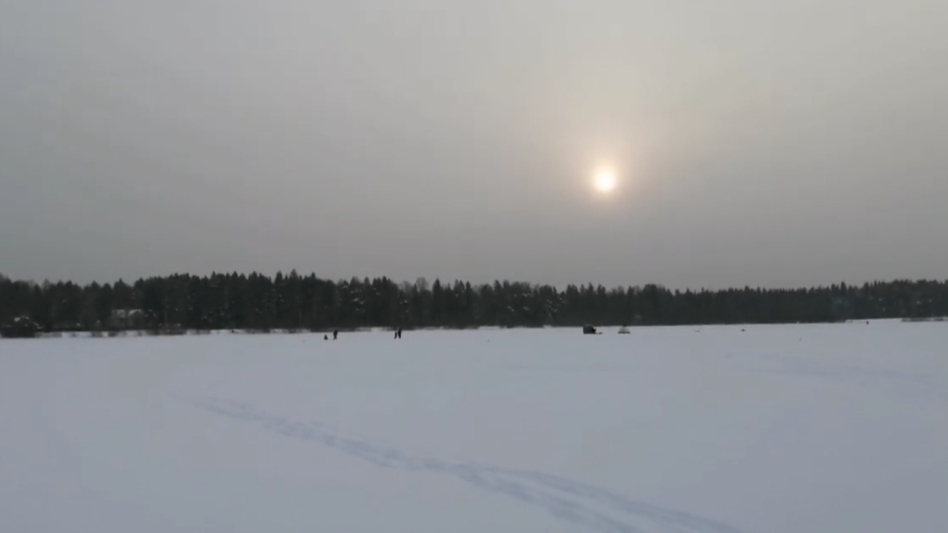 На Валдайском озере.