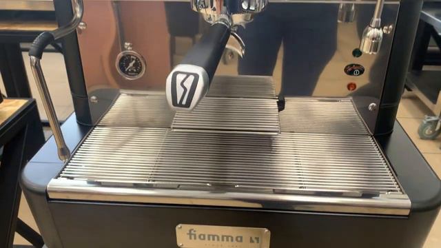 Обзор на рожковую кофемашину  Fiamma Compass 1 SE TC Black#fiamma#Кофе#Кофемашина