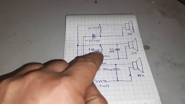 Меломанский усилитель на транзисторах Sanken,+схема фильтров акустики.