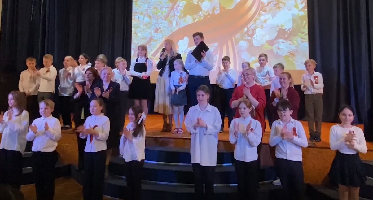 Концерт, посвященный Дню Победы в ГБОУ Школа 1375