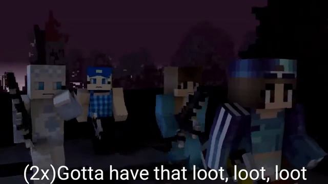 "Castle raid 5" на русском (Minecraft animation)