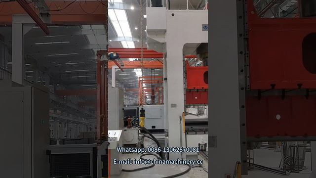 2000-тонный портальный гидравлический пресс для тяжелых условий эксплуатации