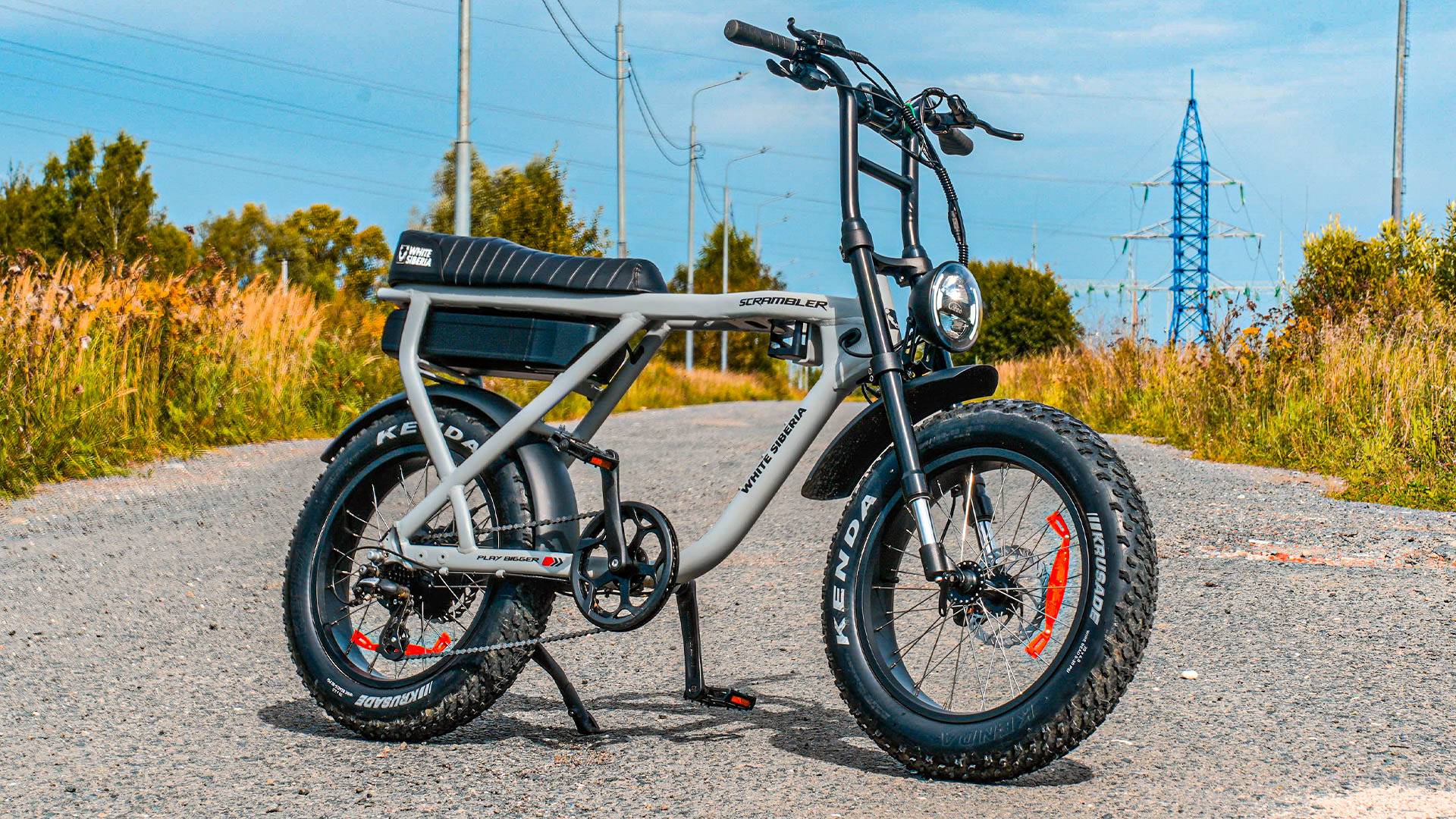 НА ЧТО СПОСОБЕН  ЭЛЕКТРОВЕЛОСИПЕД? | WHITE SIBERIA SCRAMBLER