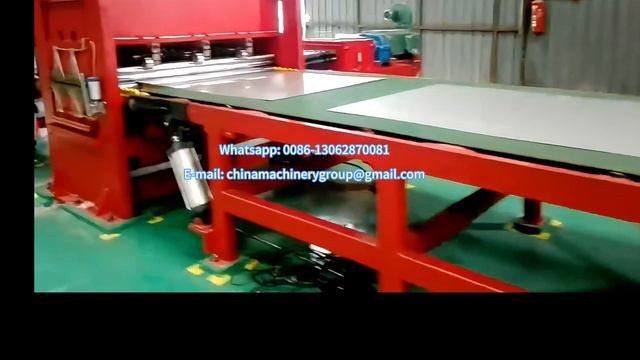 Автоматическая линия резки рулонной стали по длине с точностью 3×1600