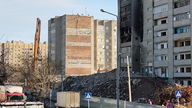 Ейск. Демонтаж дома после падения самолета 11 день. Ейск новости. Канал Тутси влог.