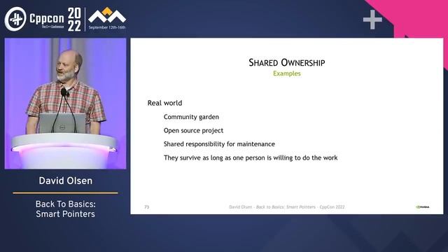 Back to Basics C++ Smart Pointers - David Olsen - CppCon 2022