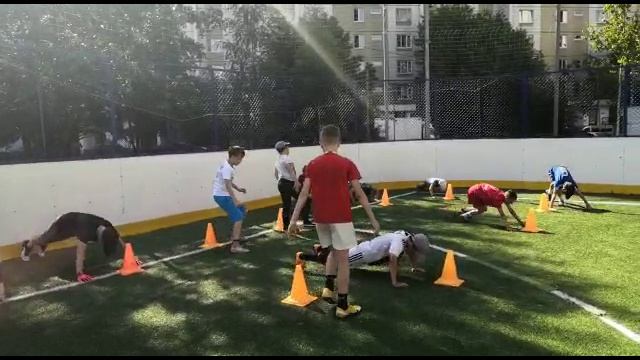 блок 1 СФП 
лесенка отжимания (от 1 до 7 и обратно)