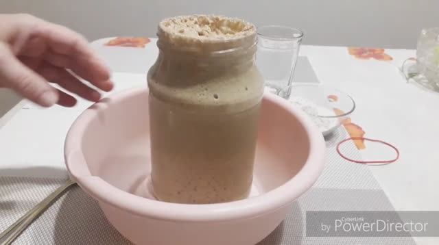 Ржаную закваска с нуля. Пеку блины