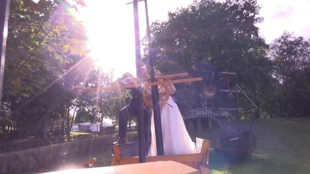 Свадебная прогулка Наташи и Игоря.