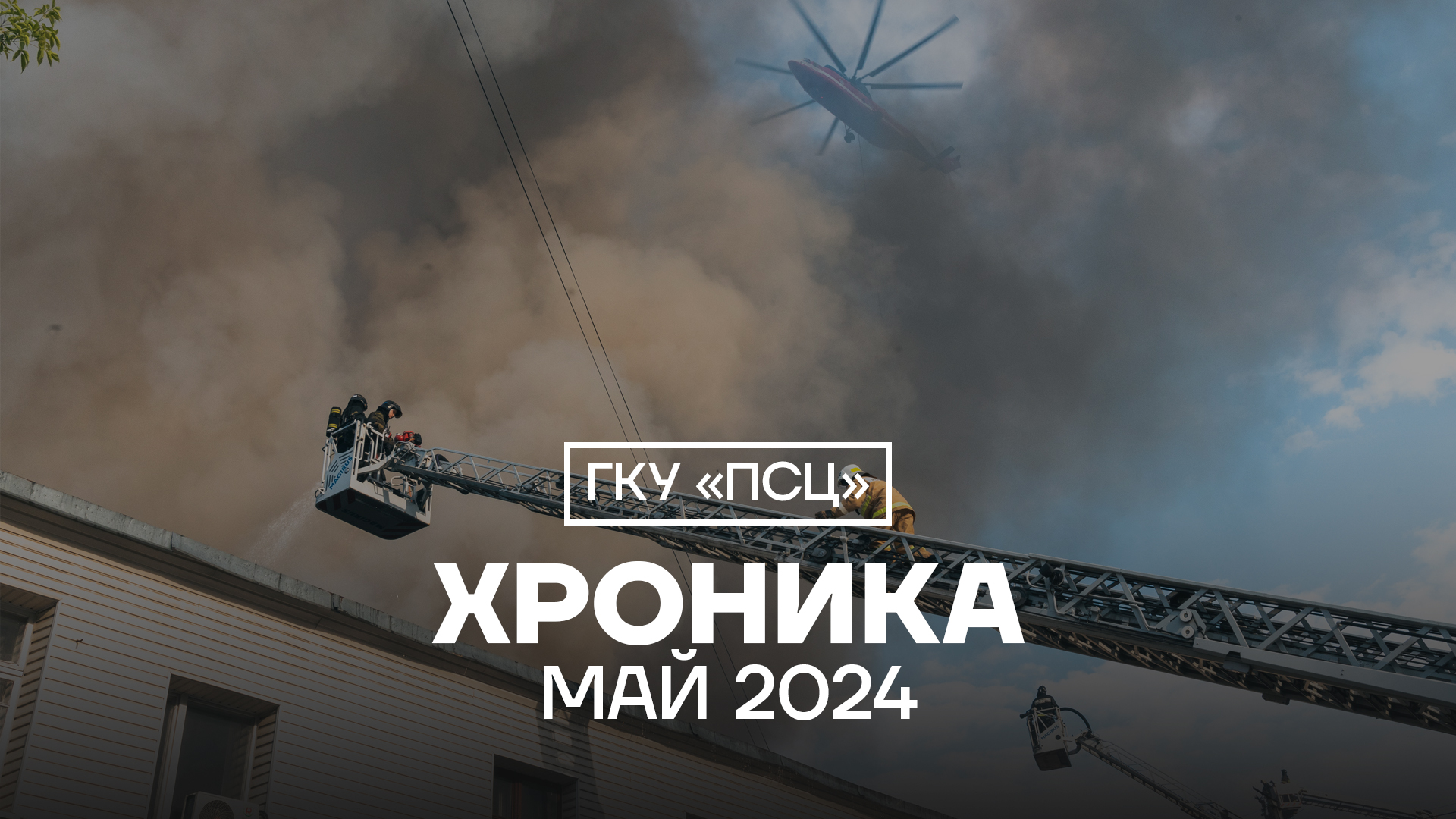 Хроника ГКУ "ПСЦ" за май 2024 года