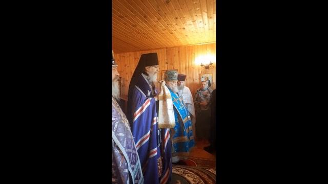 Вручение епископского жезла еп. Амвросию Тимроту на Божественной Литургии 27 сентября 2020 г.