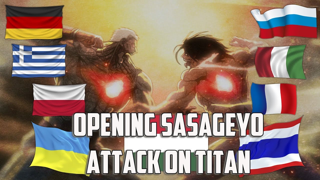 Опенинг 3 Атака титанов Сасагео opening Sasageyo  Attack on Titan.mp4