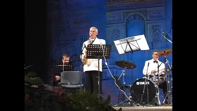 АККОРДЕОННОЕ БУГИ Саксофон Вячеслав Захаров Народный Артист России (2)