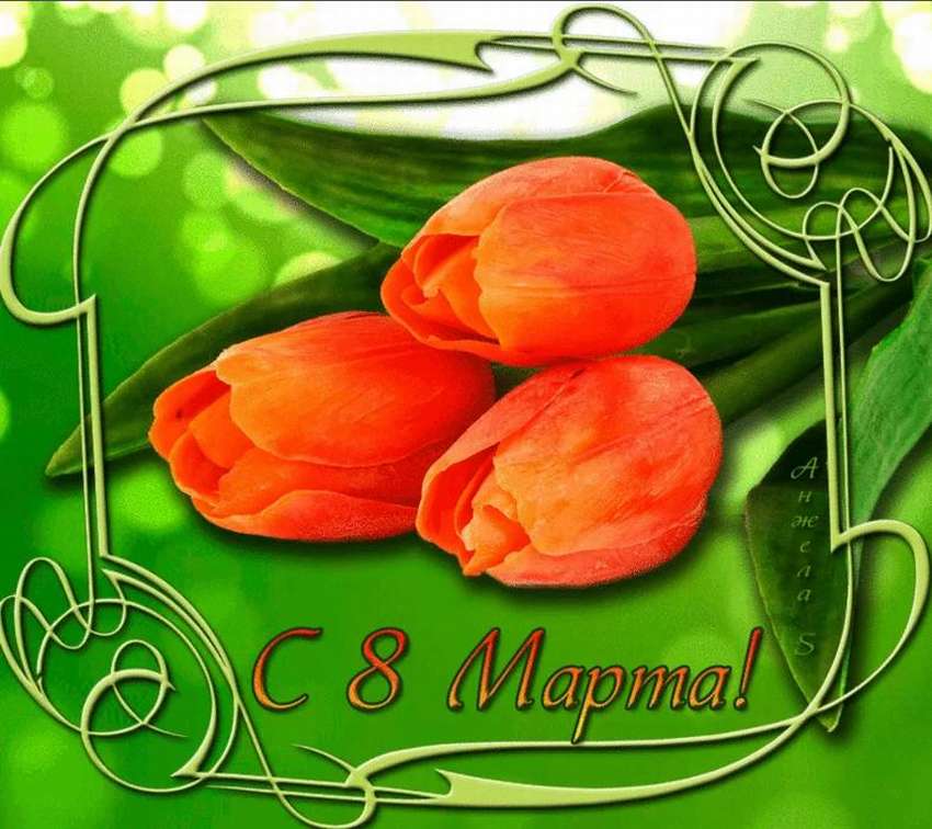 Милые женщины, поздравляю Вас с 8 Марта!