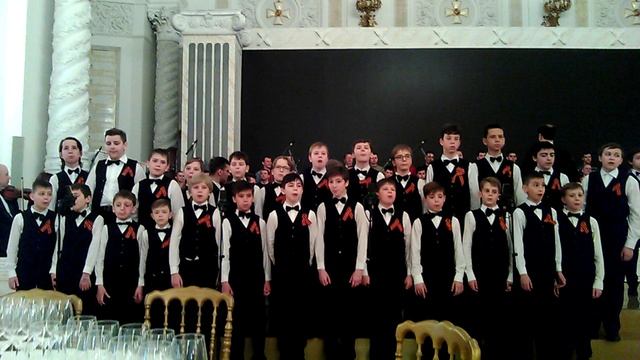 "Пусть всегда будет солнце!", репетиция, Кремль, Георгиевский зал, 9 мая, 2017г.