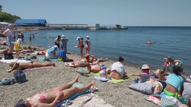 Анапа 2023 , ПЛЯЖ ВЫСОКИЙ БЕРЕГ , ПОГОДА В АНАПЕ ,Температура воды в Черном море ,санаторий РУСЬ