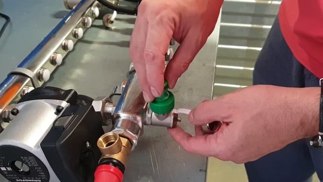 № 51. Клапан заполнения на нагревательном узле