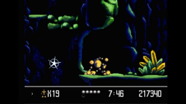 Sega Mega Drive 2 (Smd) 16-bit Vectorman 2 Scene 14 Cave Fear