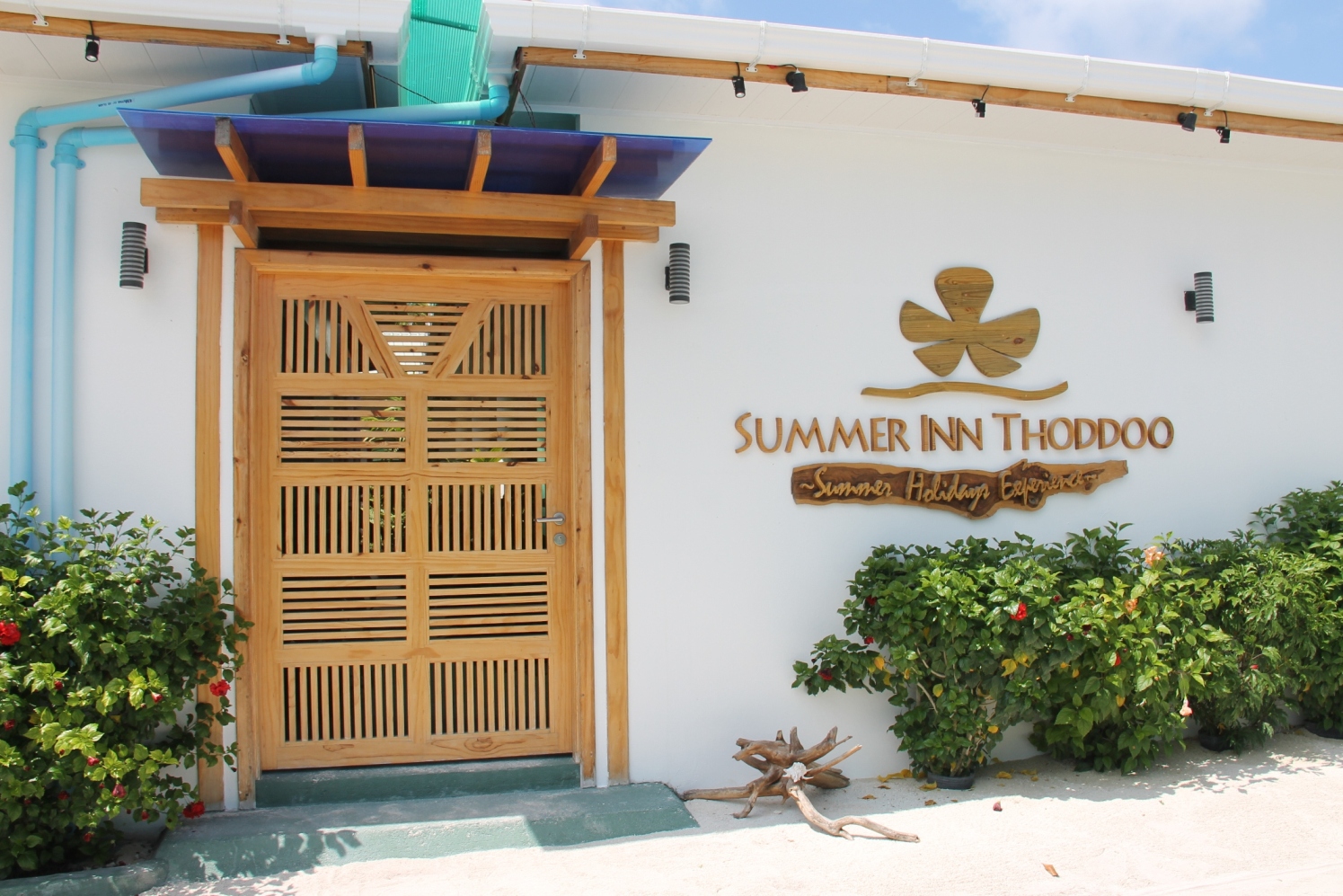 Мальдивы. Остров Тодду. Гест хаус Summer Inn Thoddoo