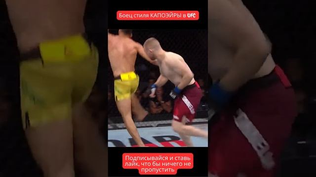 Боец стиля КАПОЭЙРЫ в UFC