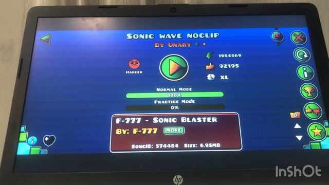 5 часть серия ноуклип уровней, Geometry Dash