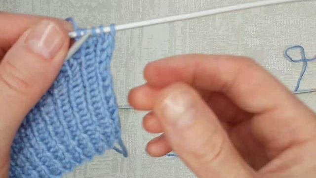 #25 Как вязать ровные петли в резинке спицами. Вязание