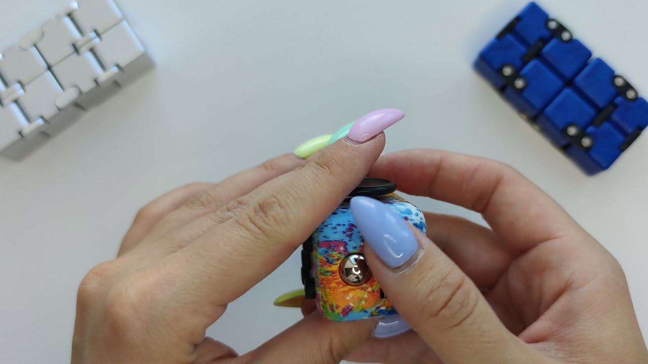 Кубик антистресс / Фитжет-куб / FIDGET CUBE