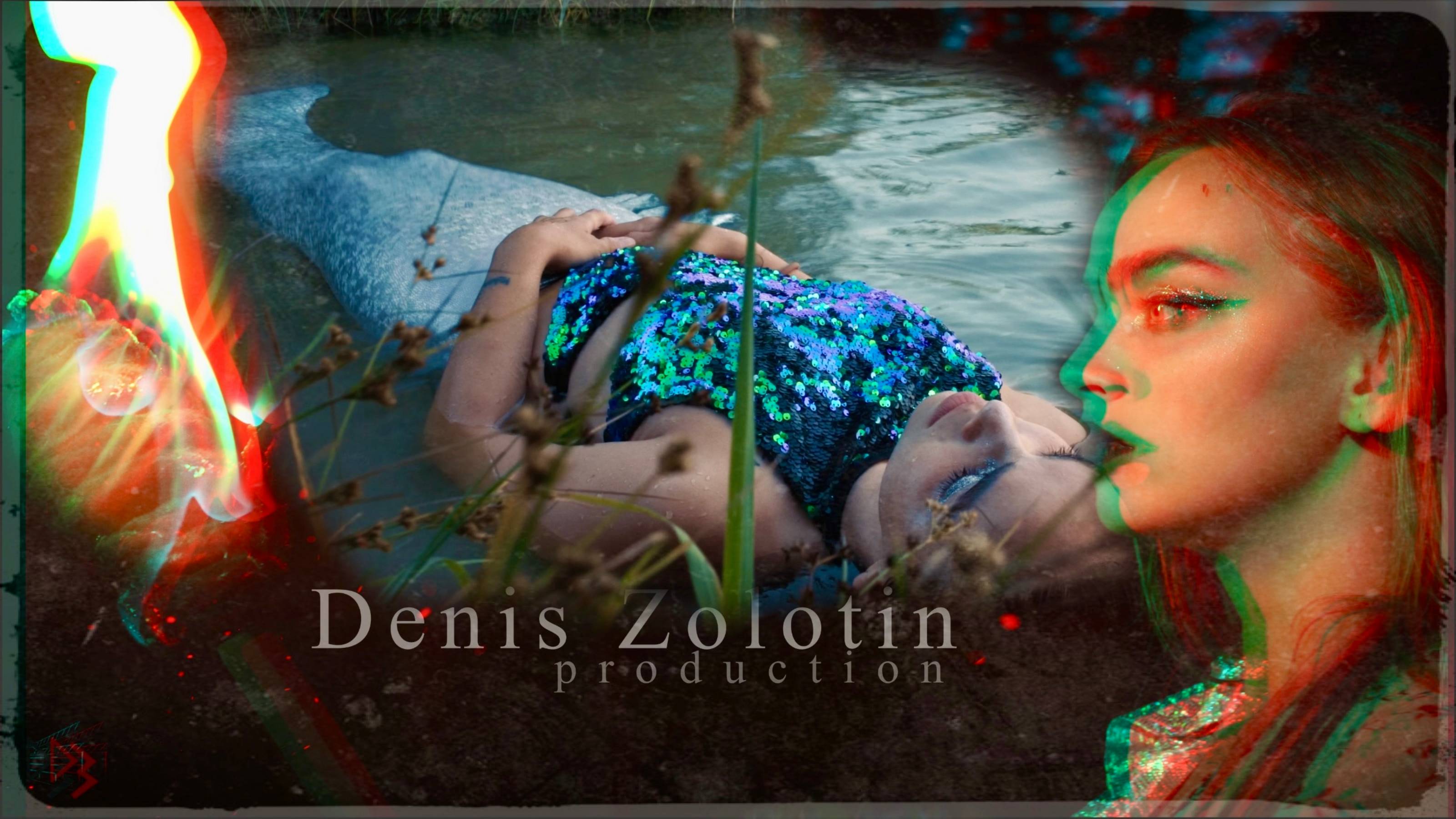 ,,Русалка,, в тёплой воде, жарким летним вечером, с ярким факелом и своим хвостом  #денисзолотин