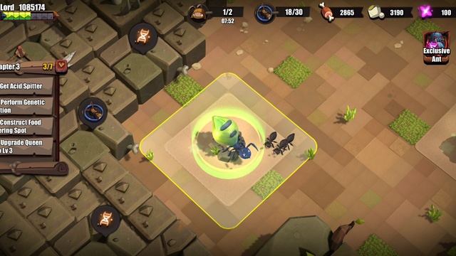 Pocket Ant Kingdom (от chenqi) - многопользовательская стратегия для Android.