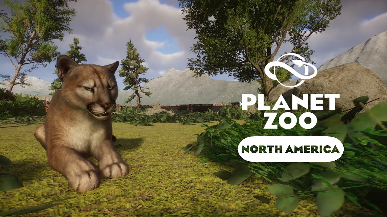 Planet Zoo North America - Пумы и проблемные вилороги