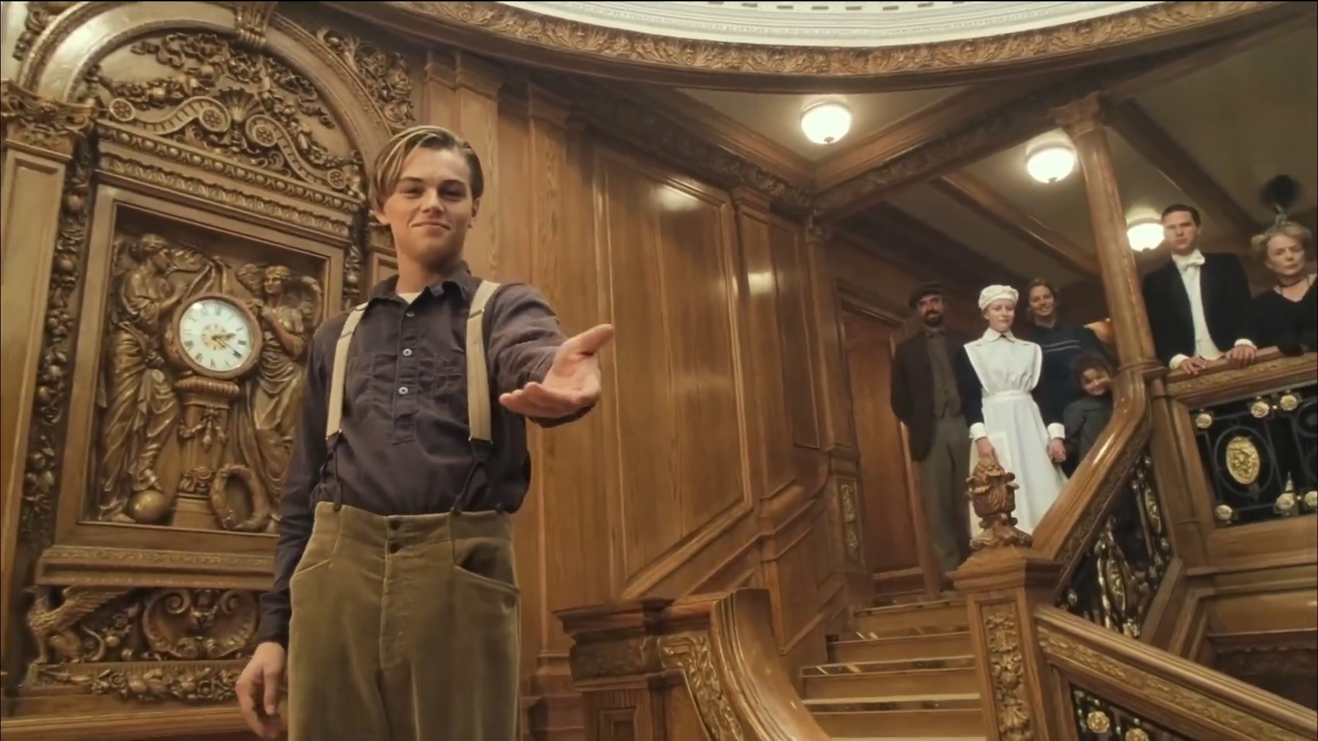 Души Розы и Джека встречаются на Титанике