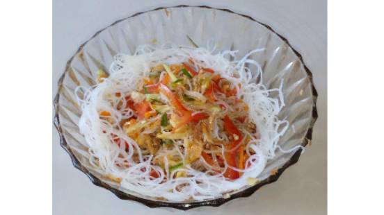 САЛАТ С ФРУНЧОЗОЙ И МЯСОМ