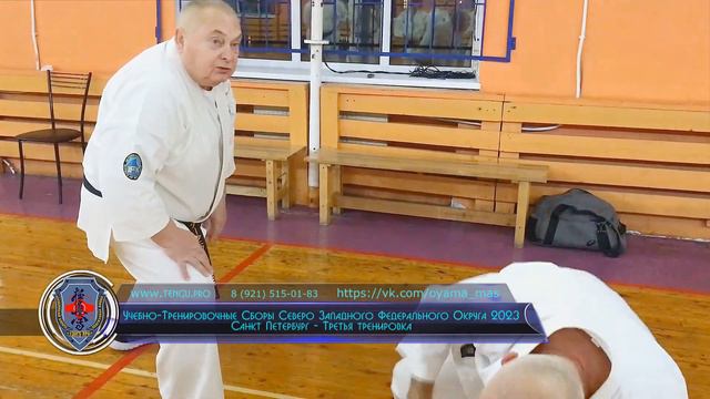 Бункай Пинан соно сан ката - Подсечка с захватом   от шихана Танюшкина А.И   Осенняя школа СЗФО 2023