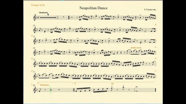 ЧАЙКОВСКИЙ - НЕАПОЛИТАНСКИЙ ТАНЕЦ - МИНУСОВКА ДЛЯ ТРУБЫ.mp4