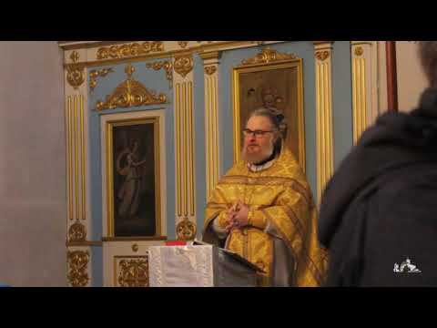 Приход храма Преображения Господня а. г.  Ракова.  Воскресная проповедь 03.01.2021
