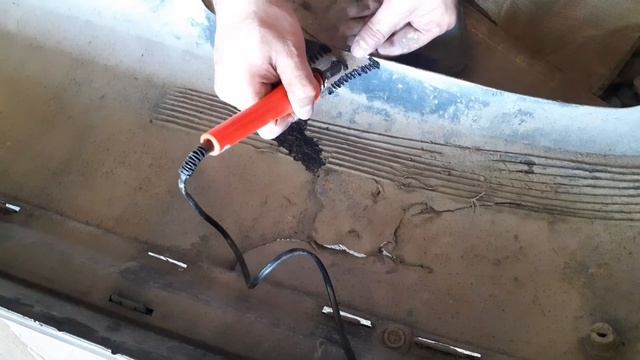 Пайка бампера авто. Ремонт бампера. Проект от нуля... ЧАСТЬ 1 (ремонт бампера)