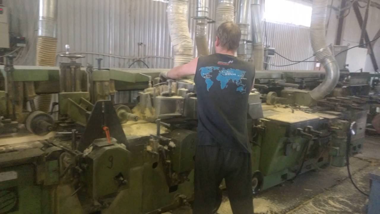 Погонажная линия Вайниг+механизация "Мегапак"