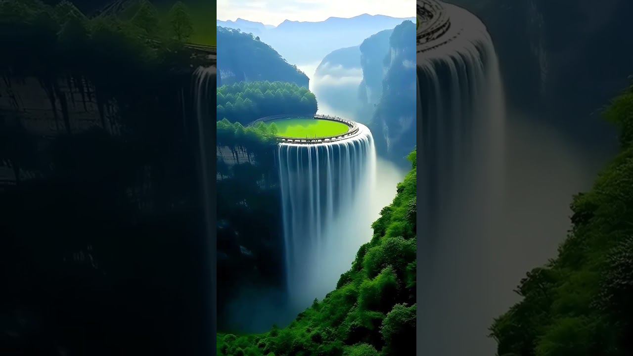 Водопад из нейросеть