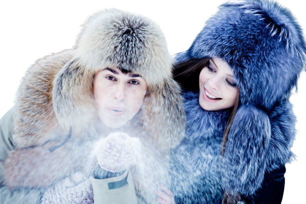 Падает белый пушистый красивый снег Зимняя сказка чудится или снится