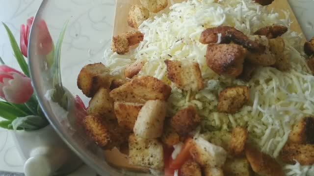 Вкусный салат на скорую руку, всего 3 ингредиента и 2 минуты, ничего не нужно отваривать!