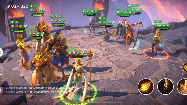 Age of magic. Архоны с Элиосом против Зверолюдей с Азариэль.mp4