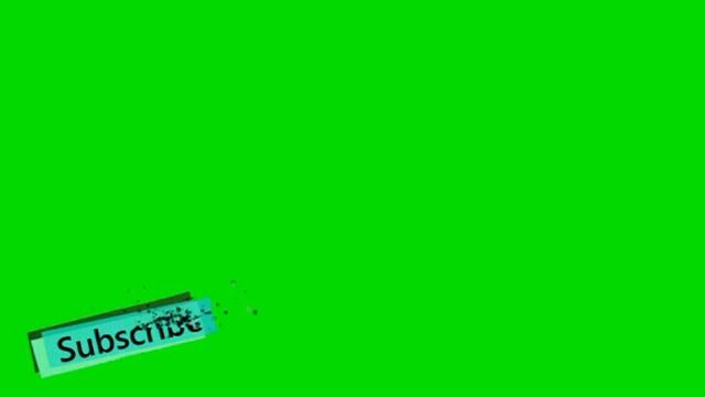?SUBSCRIBE 2 ШТ. Футаж. Хромакей. Зелёный экран. Chroma Key. Green Screen..mp4