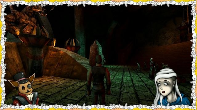 ???☄️? Баг? или Фича?☄️: Спящий продолжает плеваться огнём даже в труп героя❓? [Готика 1]