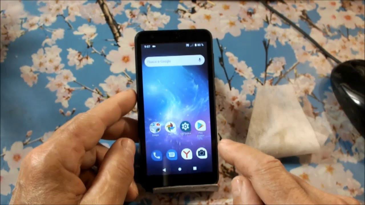 Смартфон ZTE Blade L8 с Андроид 9 - первое знакомство