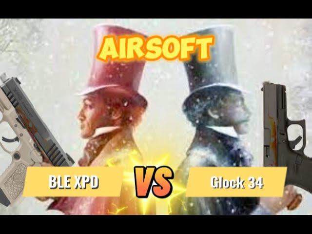 Дуэли с двумя камерами?! Glock 34 VS BLE XPD!!