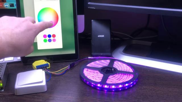 035 Homekit RGBW контроллер (Shelly RGBW2)