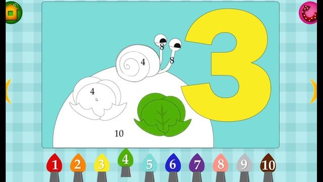 Раскрашиваем животных.