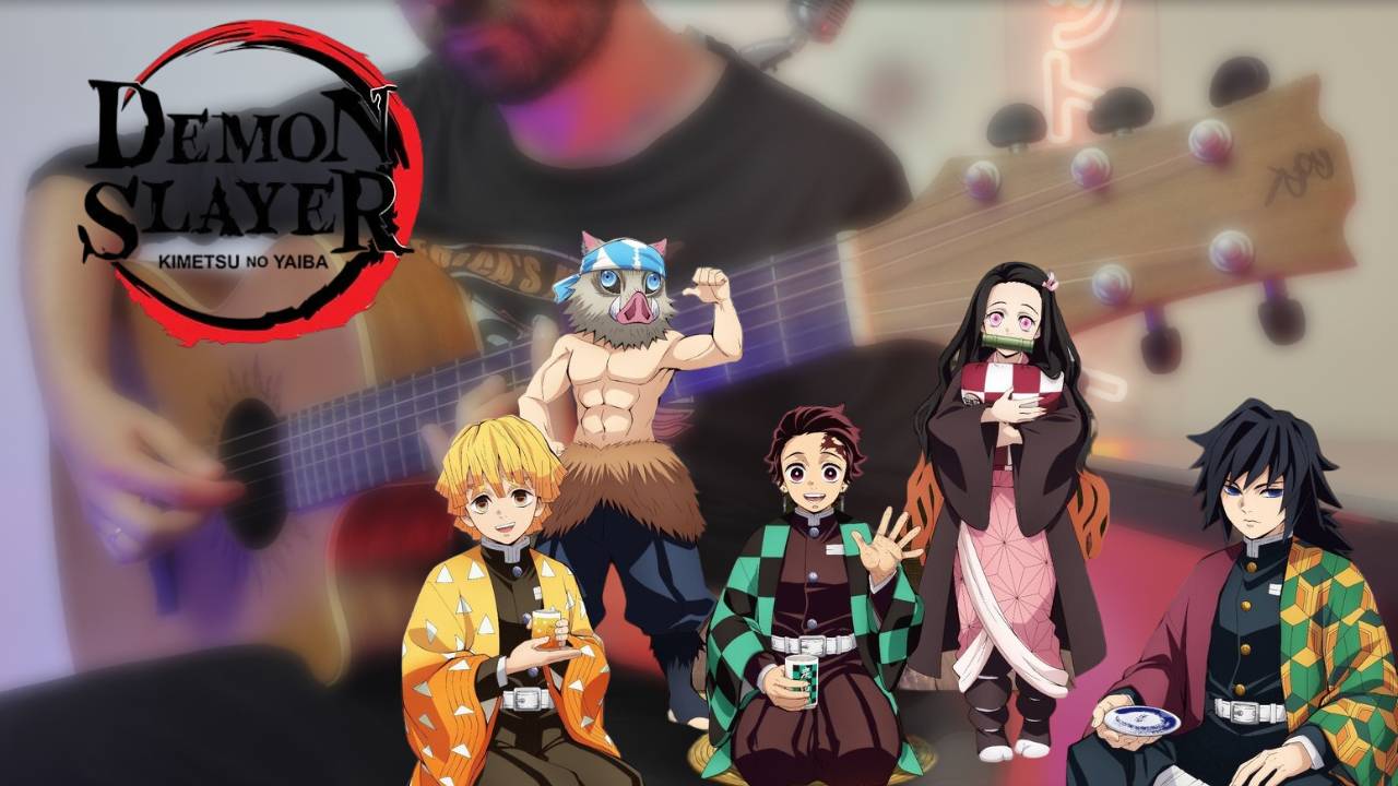 Demon Slayer - Kamado Tanjirou no Uta (Клинок, рассекающий демонов) - Fingerstyle Guitar Cover