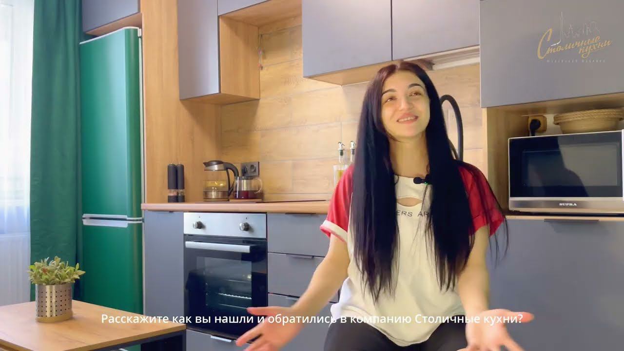 Видеоотзыв на Кухню Графит